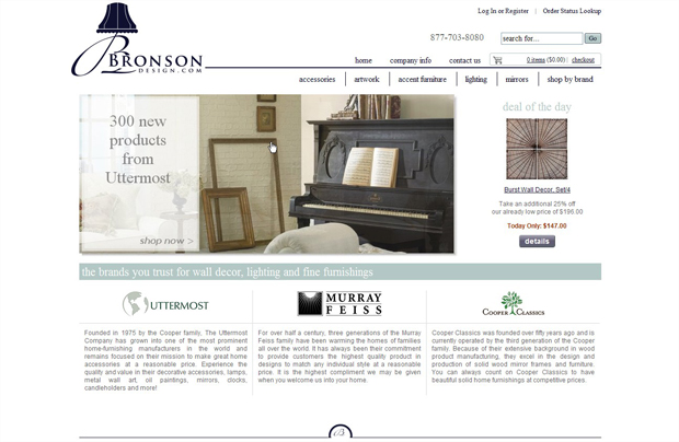 Store Spotlight: BronsonDesign.com