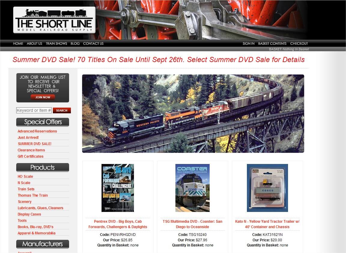 Store Spotlight: The Short Line Model Railroad Supply